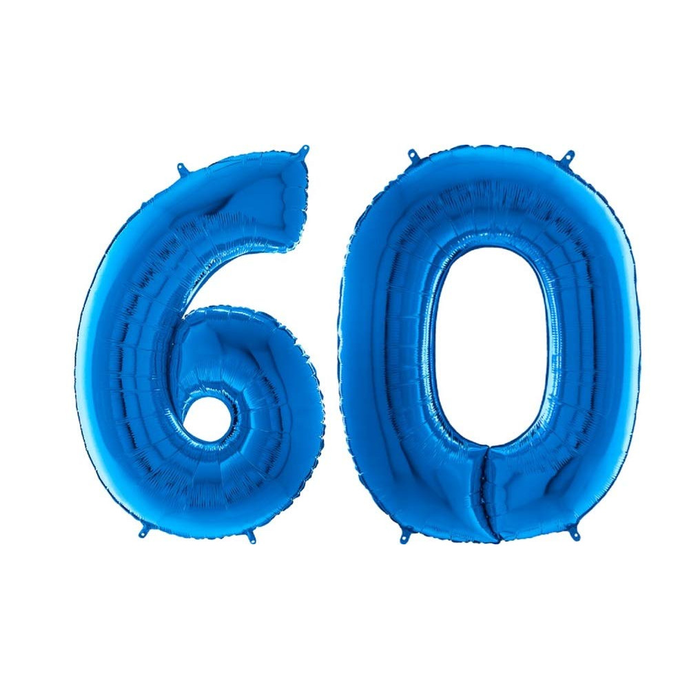 40" Foil Number Balloon - Party Decorations - Assorted Colours ...