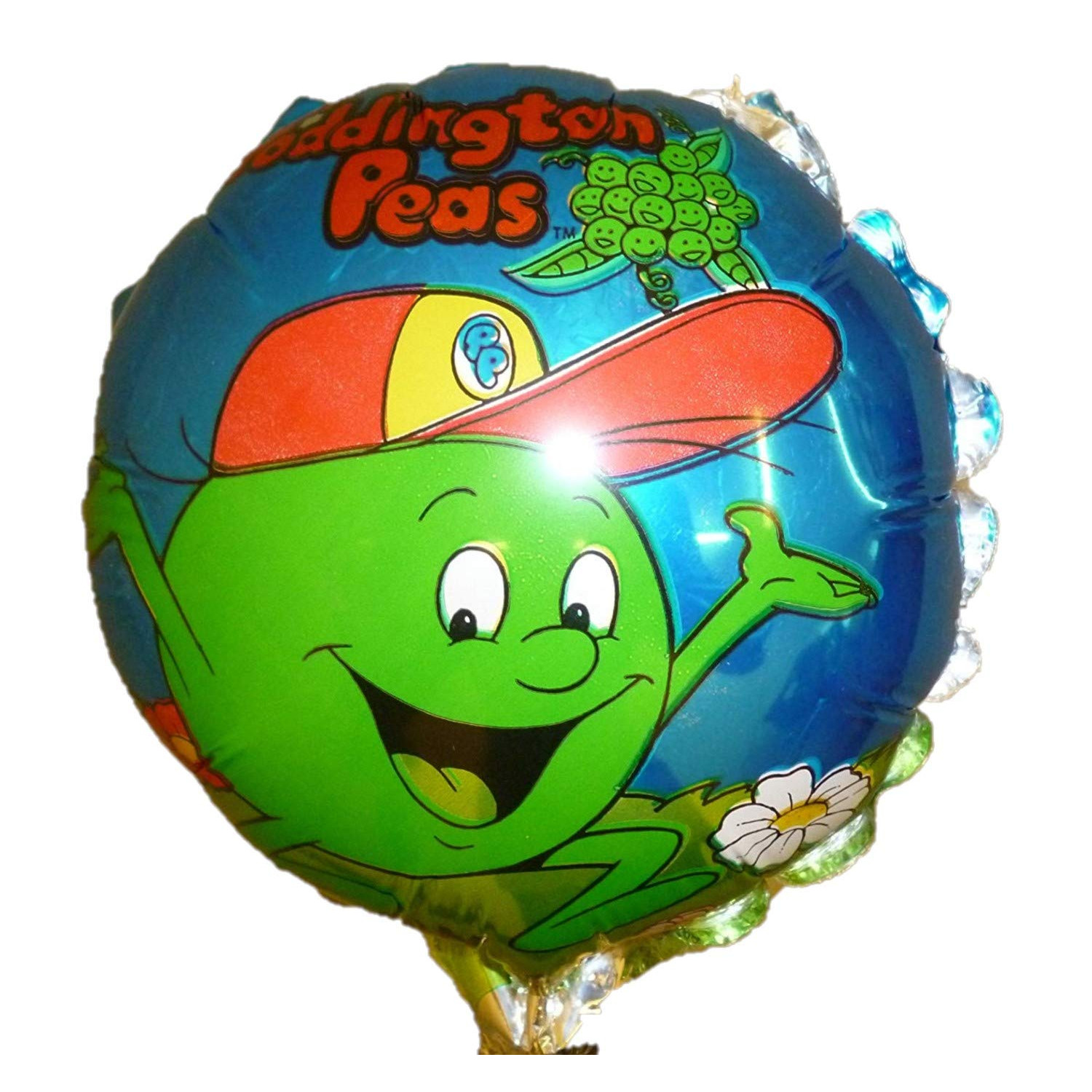 9" Round Poddington Peas Mini Foil Balloon - Balloon Shop