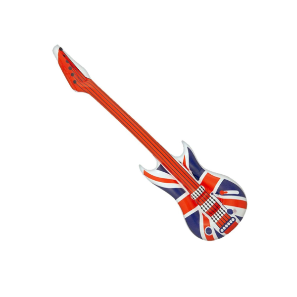 INFLATABLE UNION JACK ROCK GUITAR - Balloon Shop