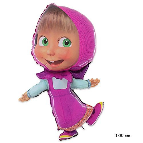 Masha Foil Shape Balloon by Masha and the Bear - Balloon Shop