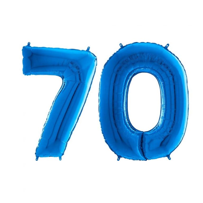 40" Foil Number Balloon - Party Decorations - Assorted Colours ...