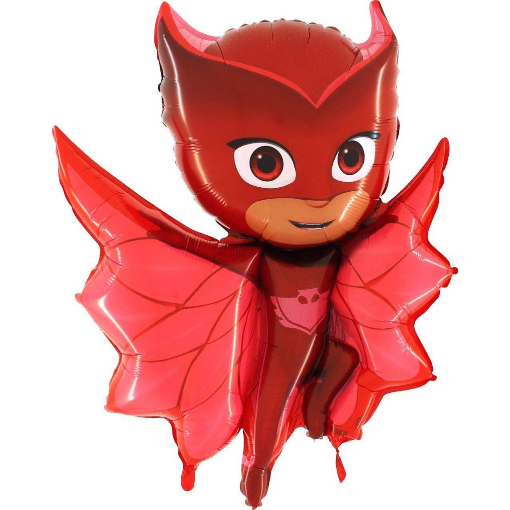 90cm (36") PJ Masks Owlette Foil Balloon - Balloon Shop