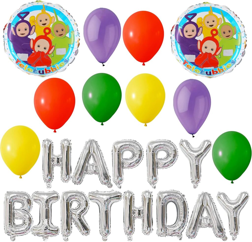 Teletubbies Birthday Balloon Pack - 1 x 41cm (16") Happy Birthday ...